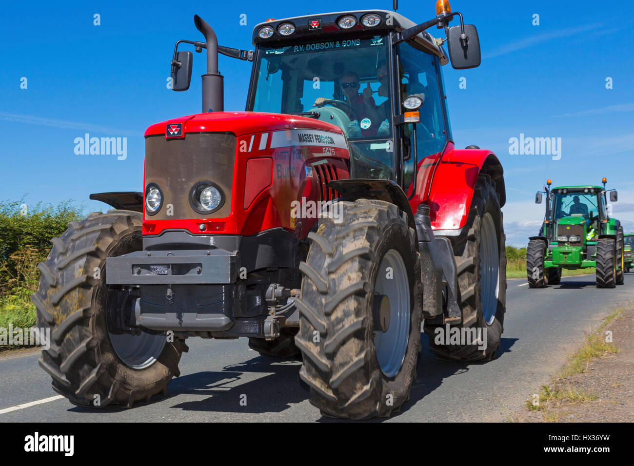 Massey ferguson tractor group of people hi-res stock photography and ...