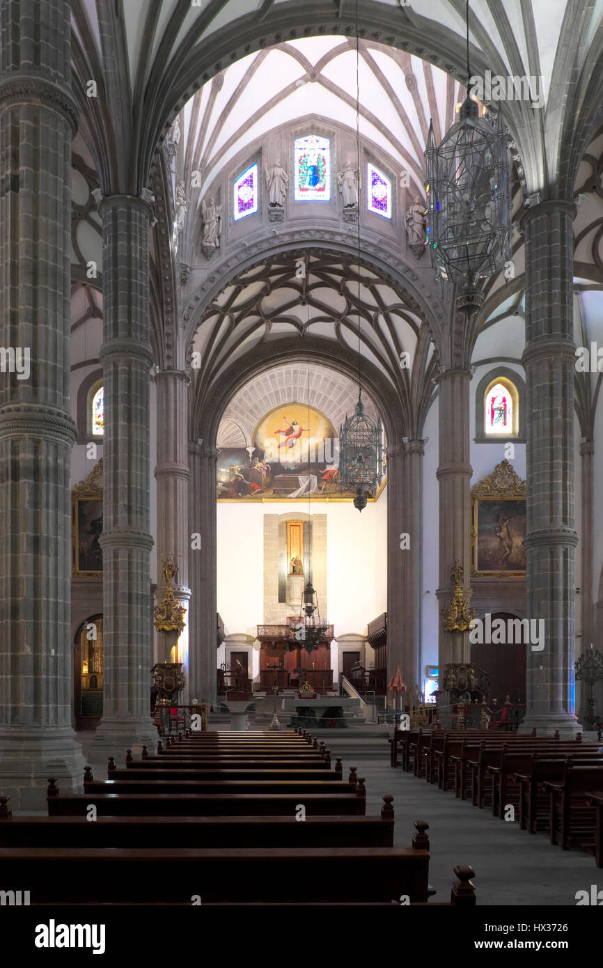 Interior santa ana church hi-res stock photography and images - Alamy