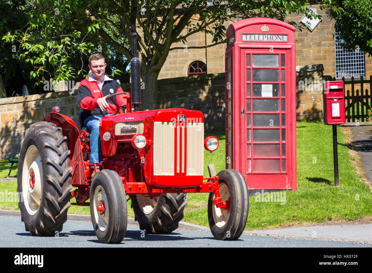 Farmer tractor rally hi-res stock photography and images - Alamy