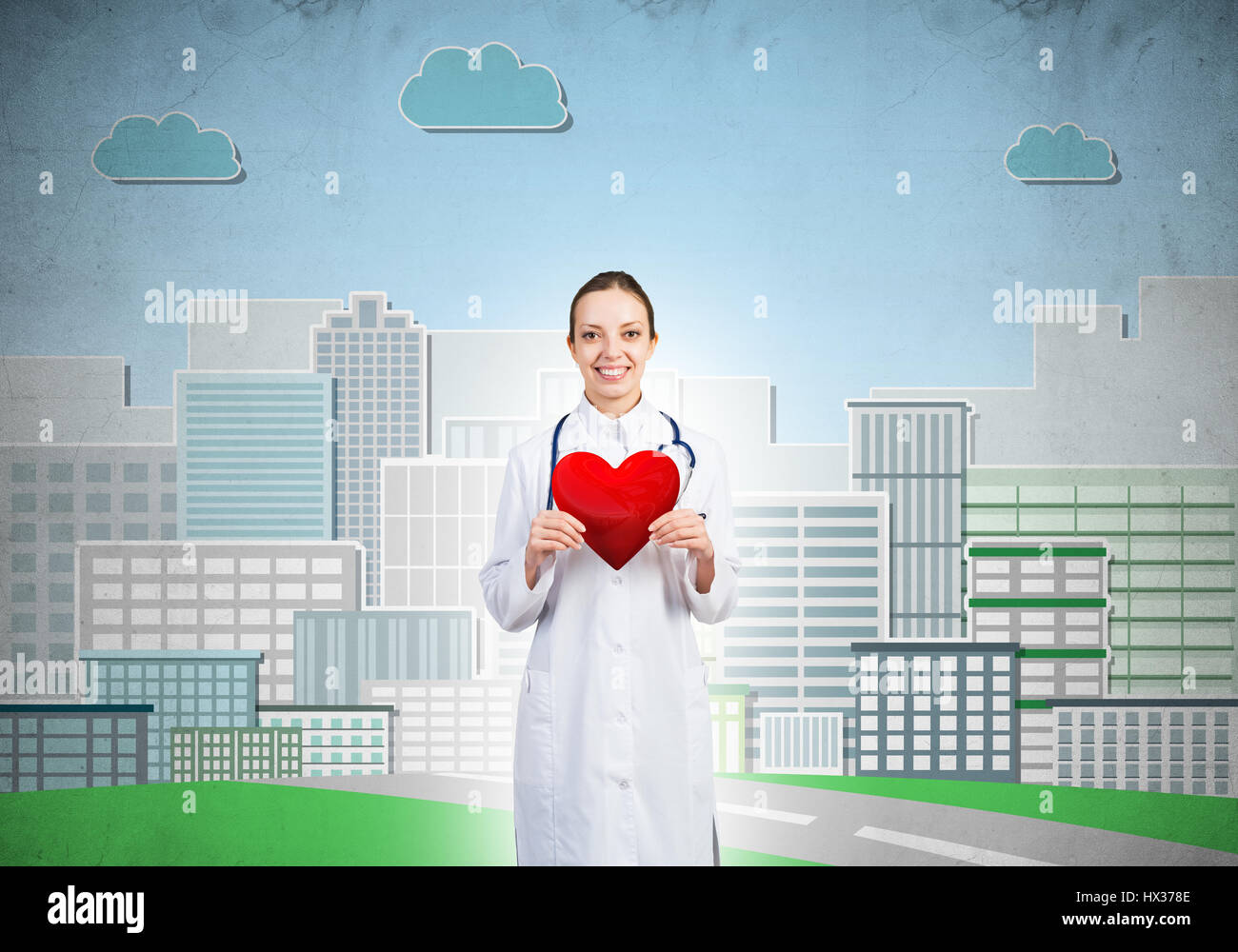 Check your heart health Stock Photo - Alamy
