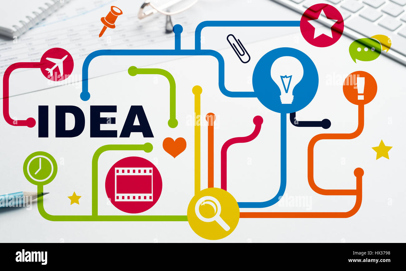 Network media background Stock Photo - Alamy