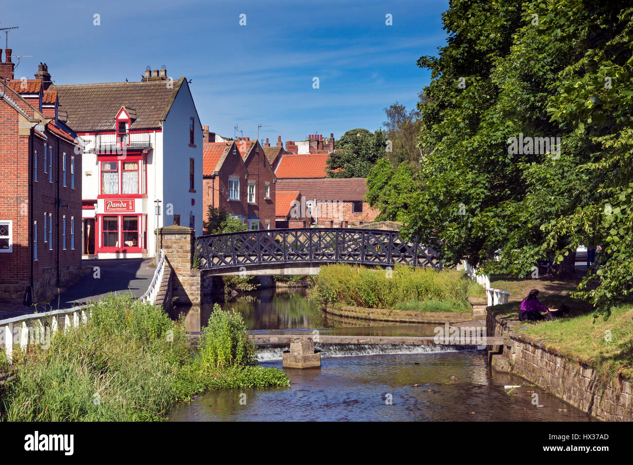 River Leven, Stokesley, North Yorkshire, England, UK Stock Photo - Alamy