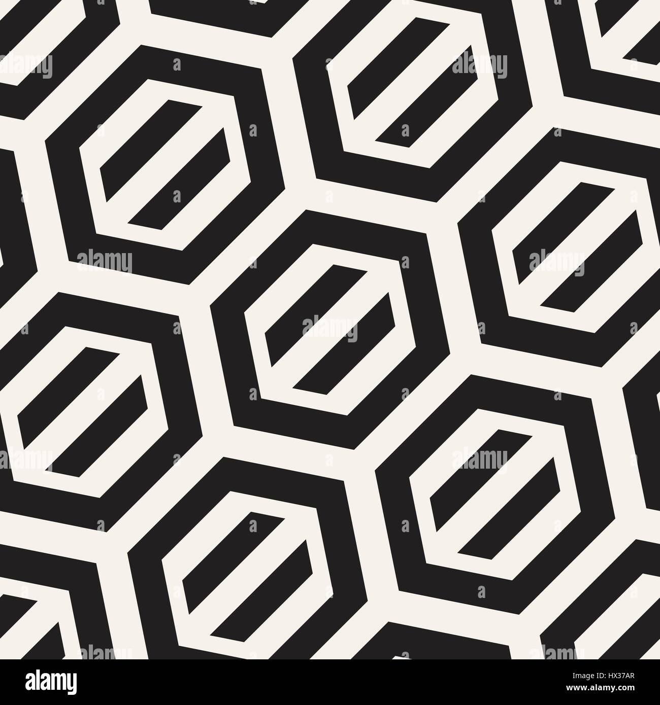 Vector Seamless Pattern. Repeating Lattice Abstract Background. Linear Grid From Striped ...