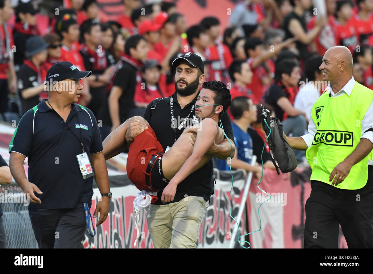 Urawa Red Diamonds defeated the Western Sydney Wanderers 4-0 in Sydney ...