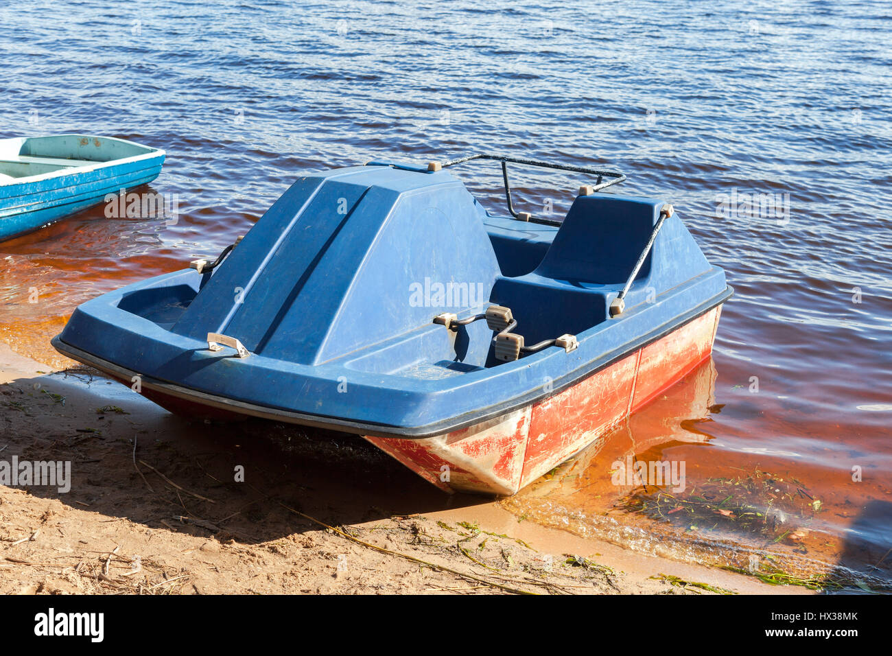 Old catamaran on lake hi-res stock photography and images - Alamy