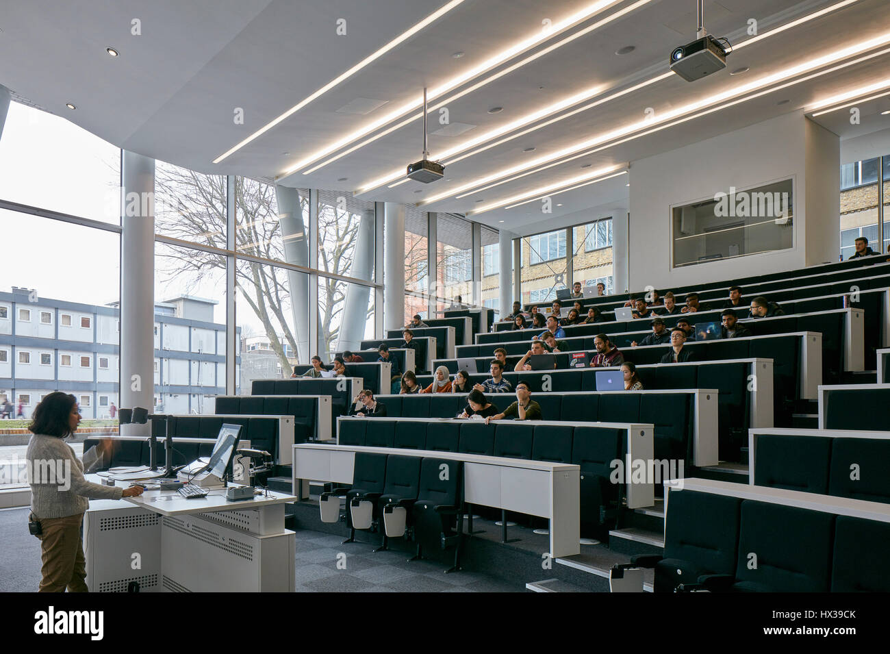 Lecture Theatre. Queen Mary University Graduate Centre, London, United ...
