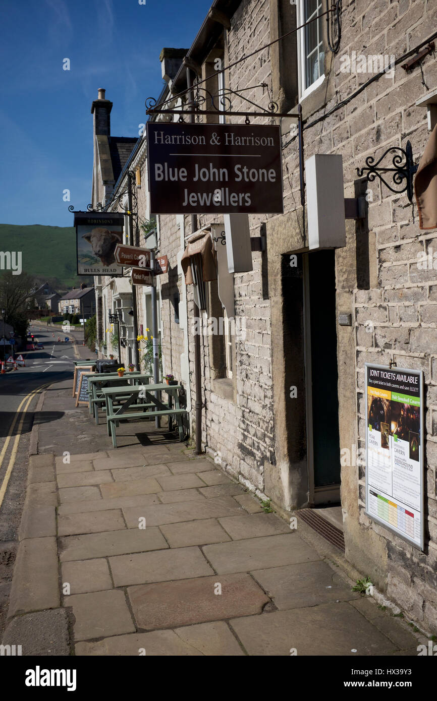 Blue john stone in castleton hi-res stock photography and images - Alamy