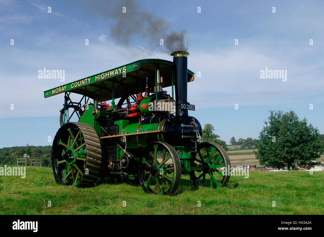 Aveling & Porter Traction Engine Stock Photo - Alamy