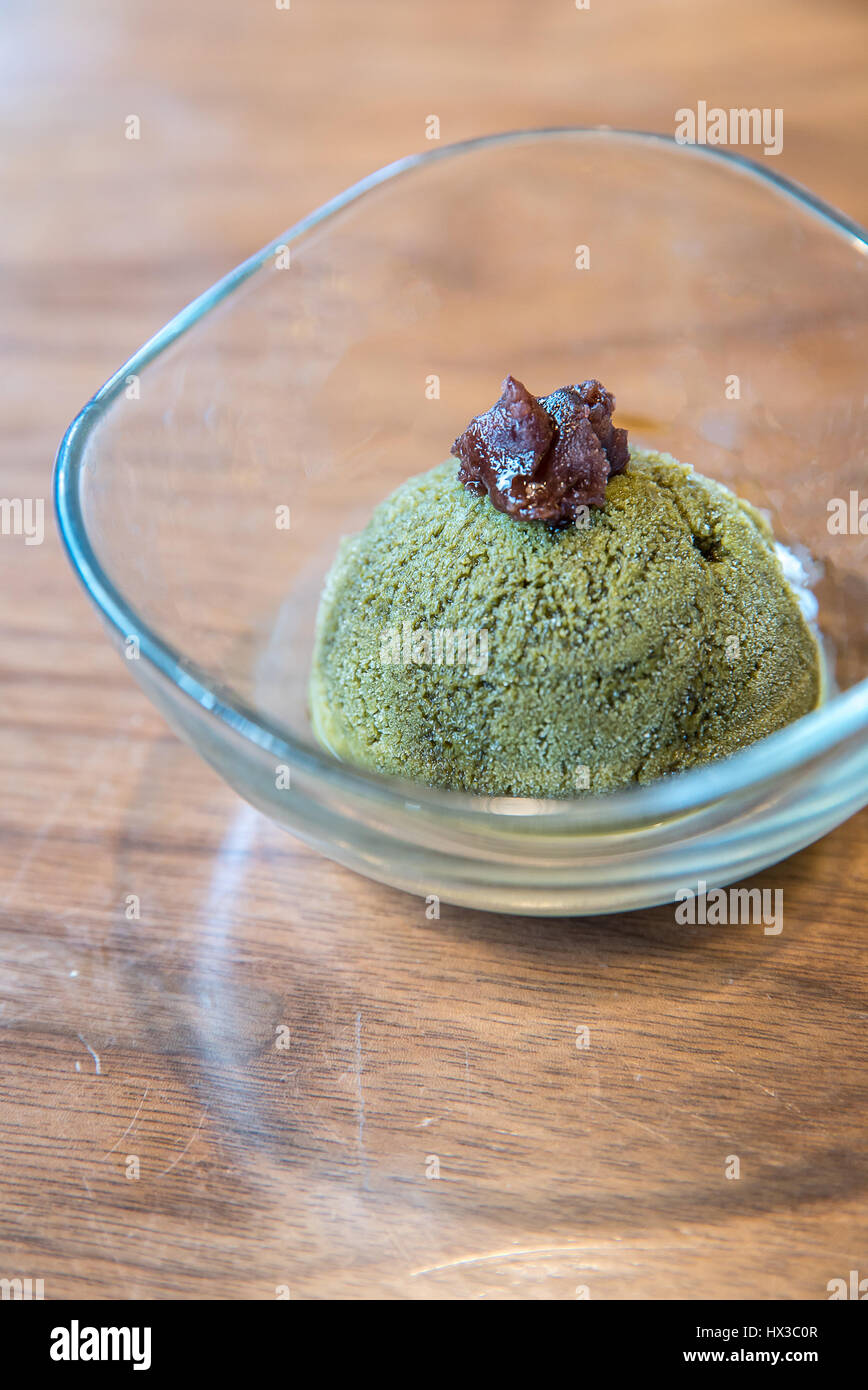 Red bean ice cream hi-res stock photography and images - Alamy