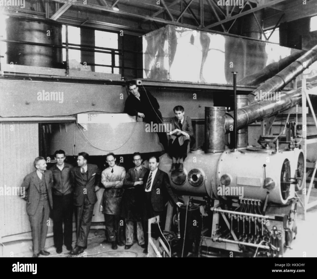 The 60-inch cyclotron at the U of California's Lawrence Radiation Lab ...