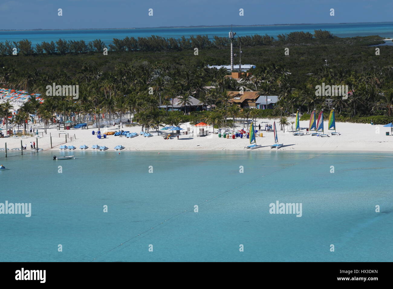 Disney's Castaway Cay, Bahama Islands Stock Photo - Alamy