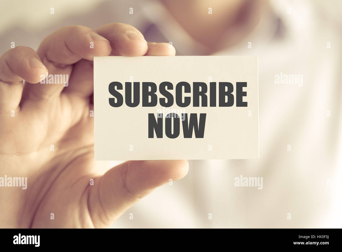 Subscribe now text hi-res stock photography and images - Alamy