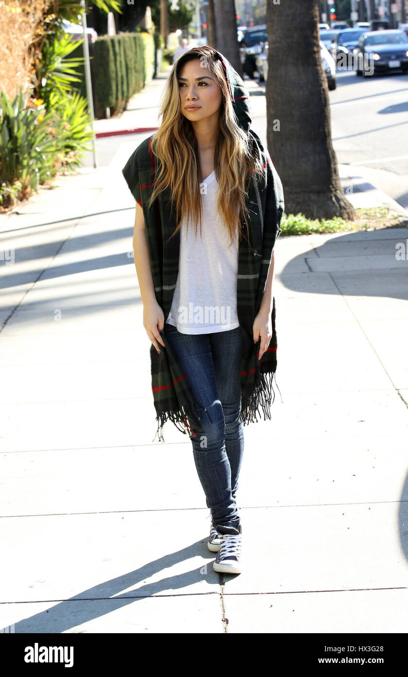 American Idol' singer Jessica Sanchez out and about in Beverly Hills ...