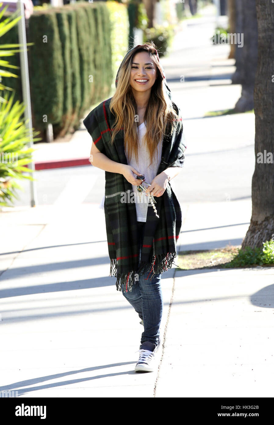 American Idol' singer Jessica Sanchez out and about in Beverly Hills ...