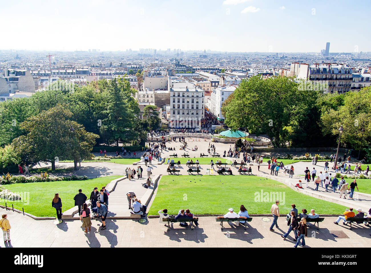 Paris, France, circa april 2016: Views of buildings, monuments and ...