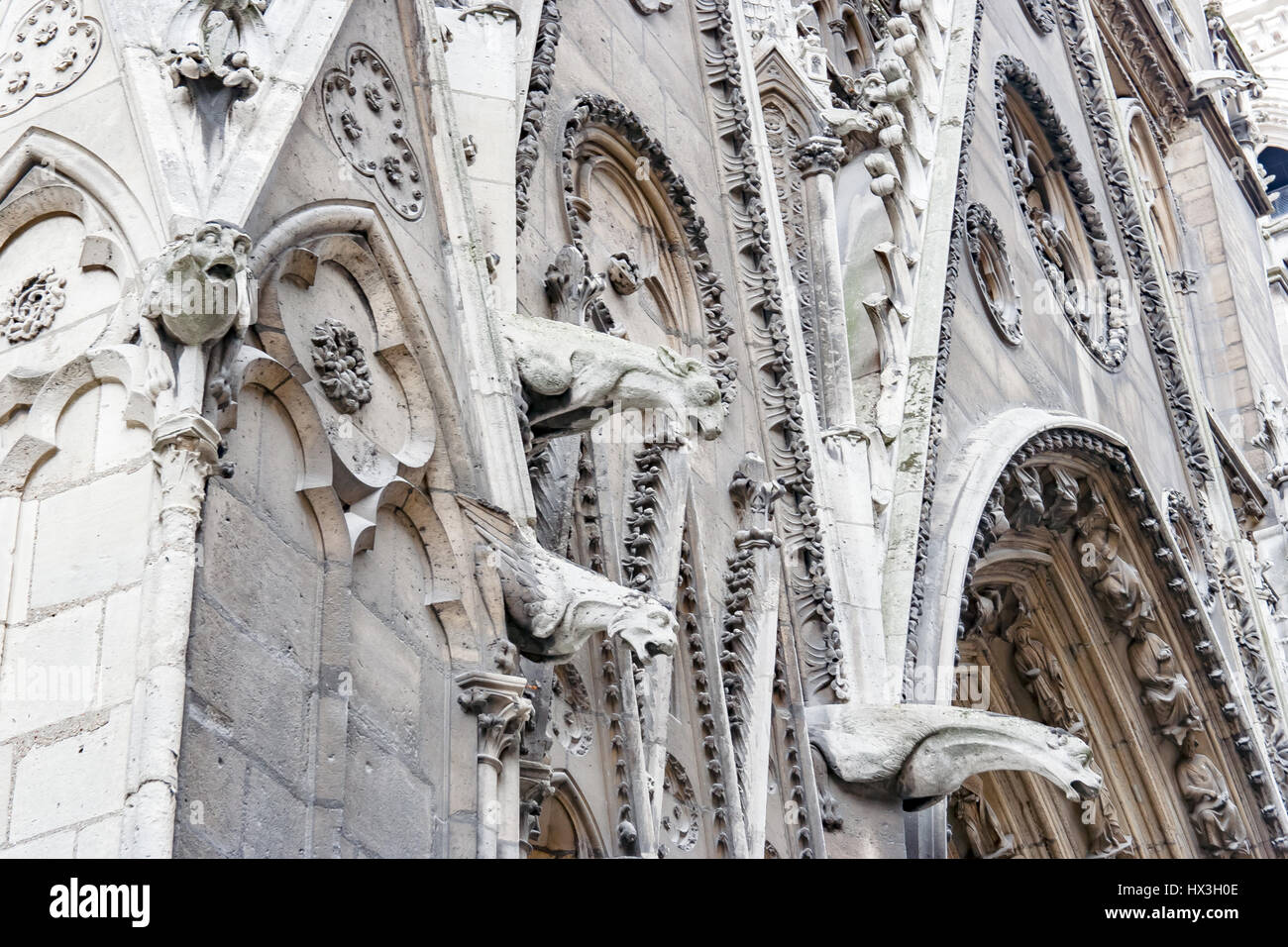 Paris, France, circa april 2016: Views of buildings, monuments and ...