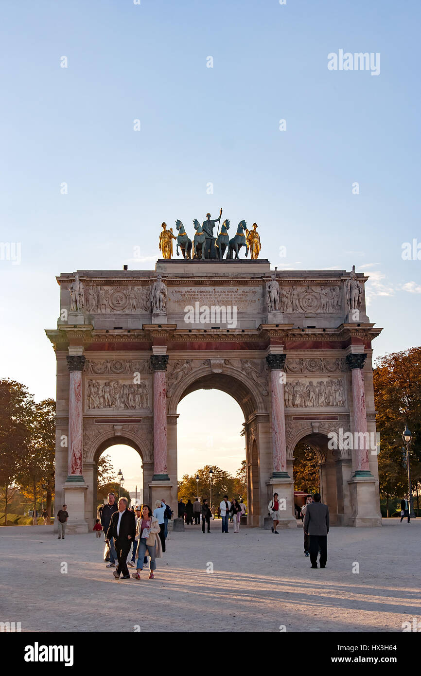 Paris, France, circa april 2016: Views of buildings, monuments and ...