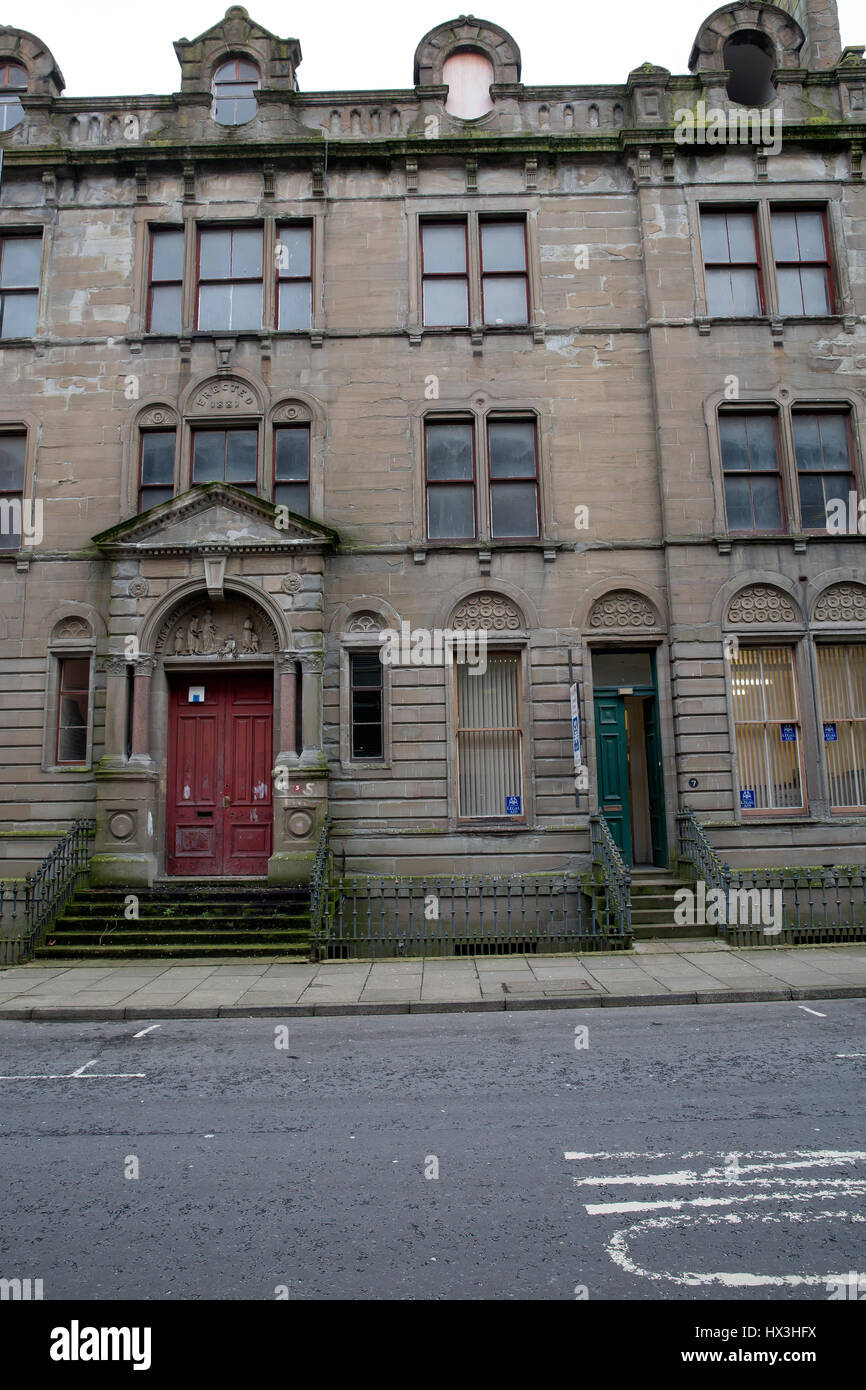 Old building in Dundee Scotland Stock Photo - Alamy
