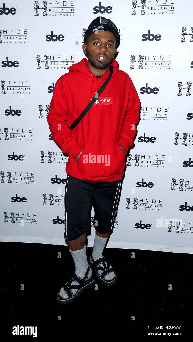 American Hip-Hop Recording Artist MadeinTYO arrives at Hyde Bellagio ...