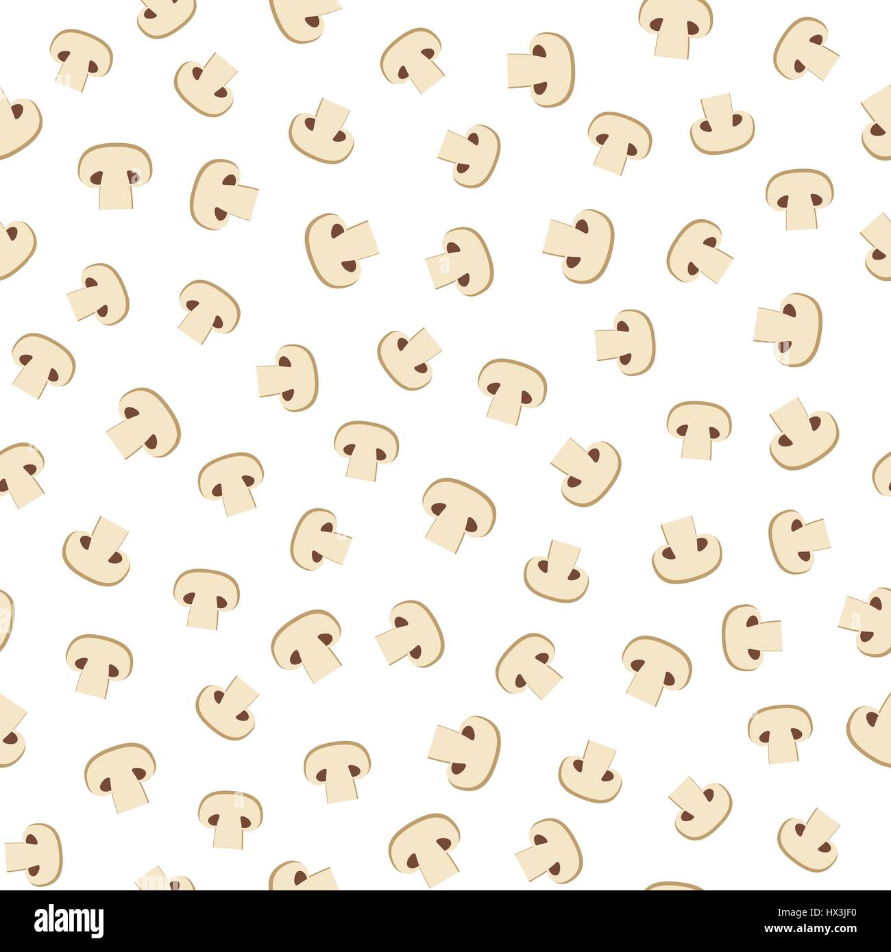 Mushroom nature pattern vector Stock Vector Images - Alamy