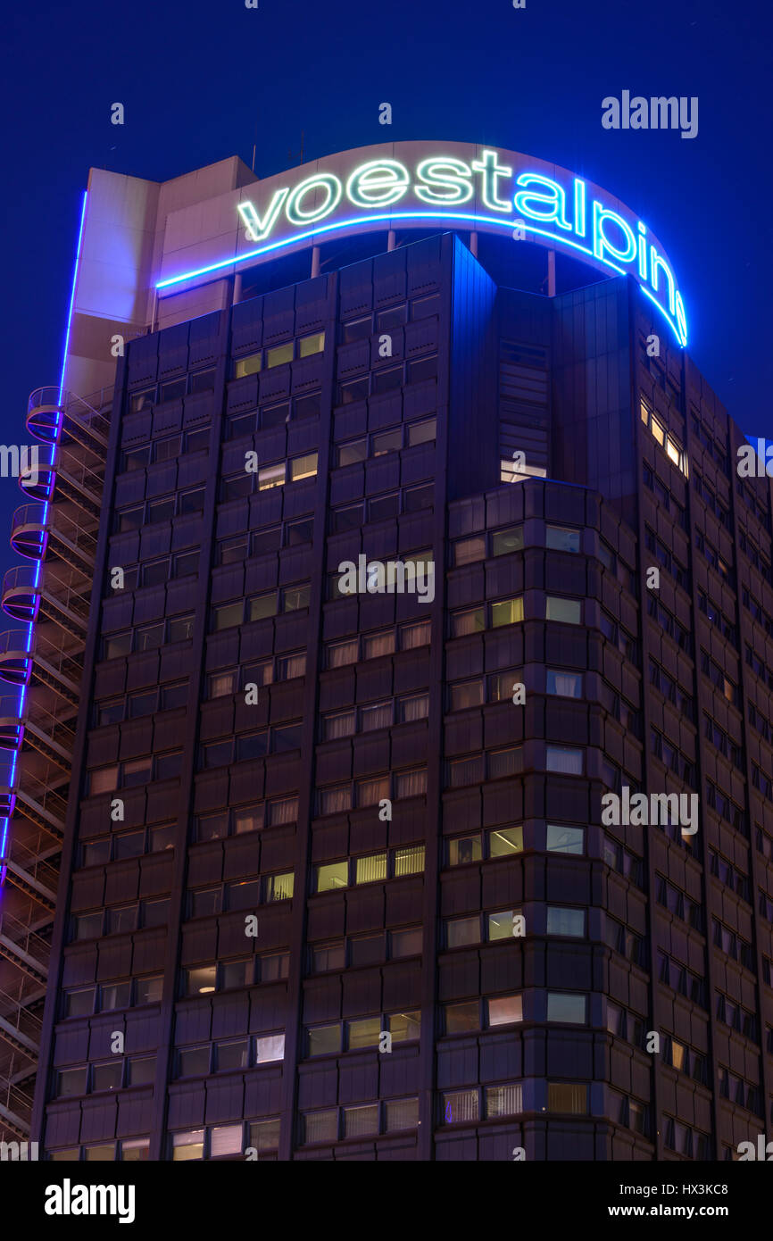 Linz, voestalpine steelworks headquarters, , Oberösterreich, Upper ...