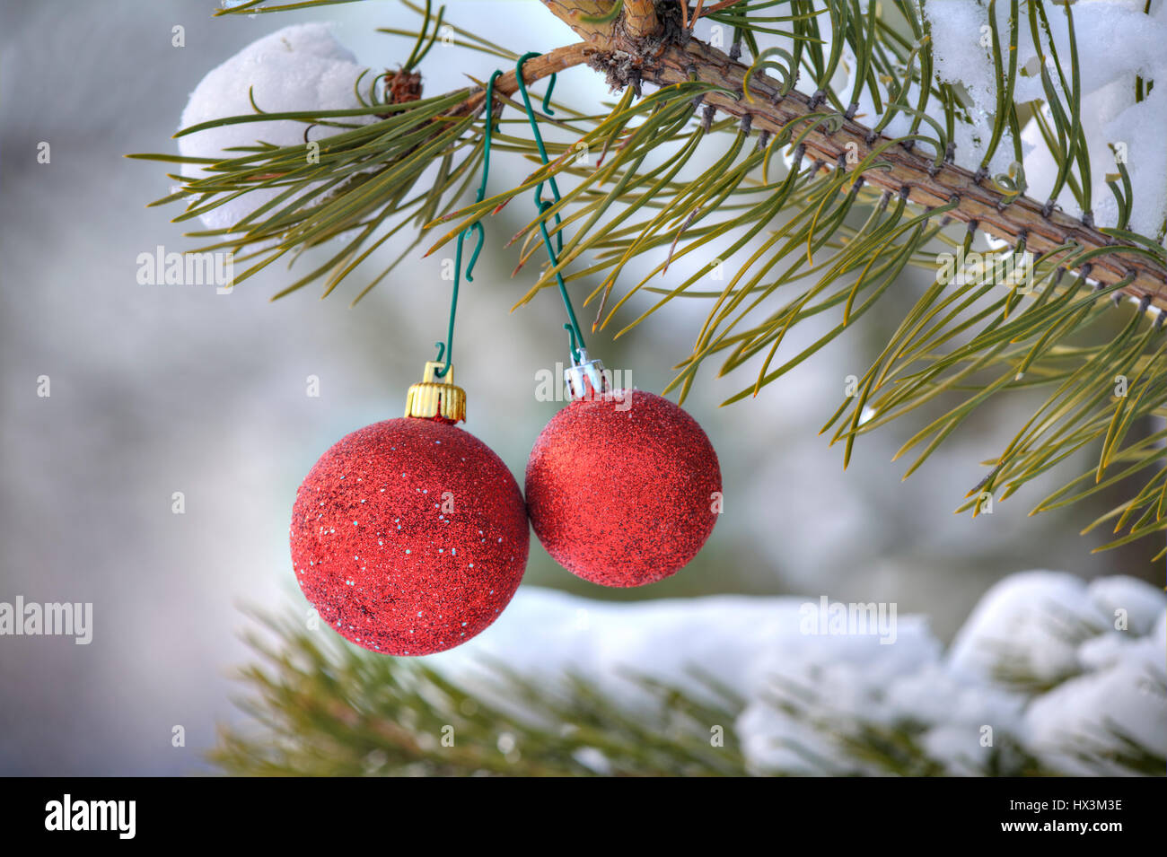 Red Hanging Ornaments