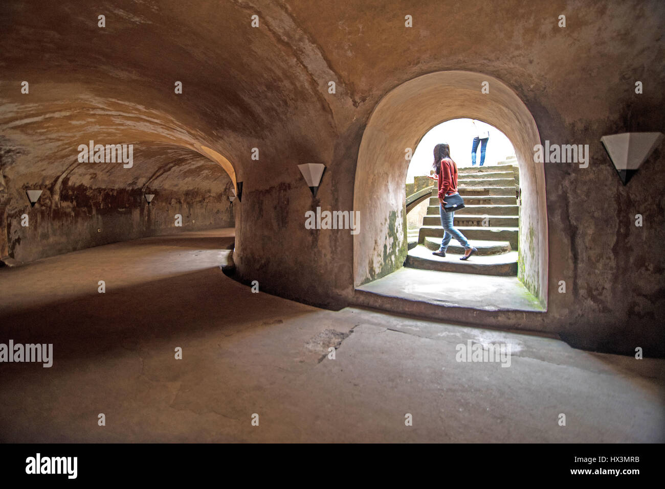 Sumur Gumuling tunnel Stock Photo - Alamy