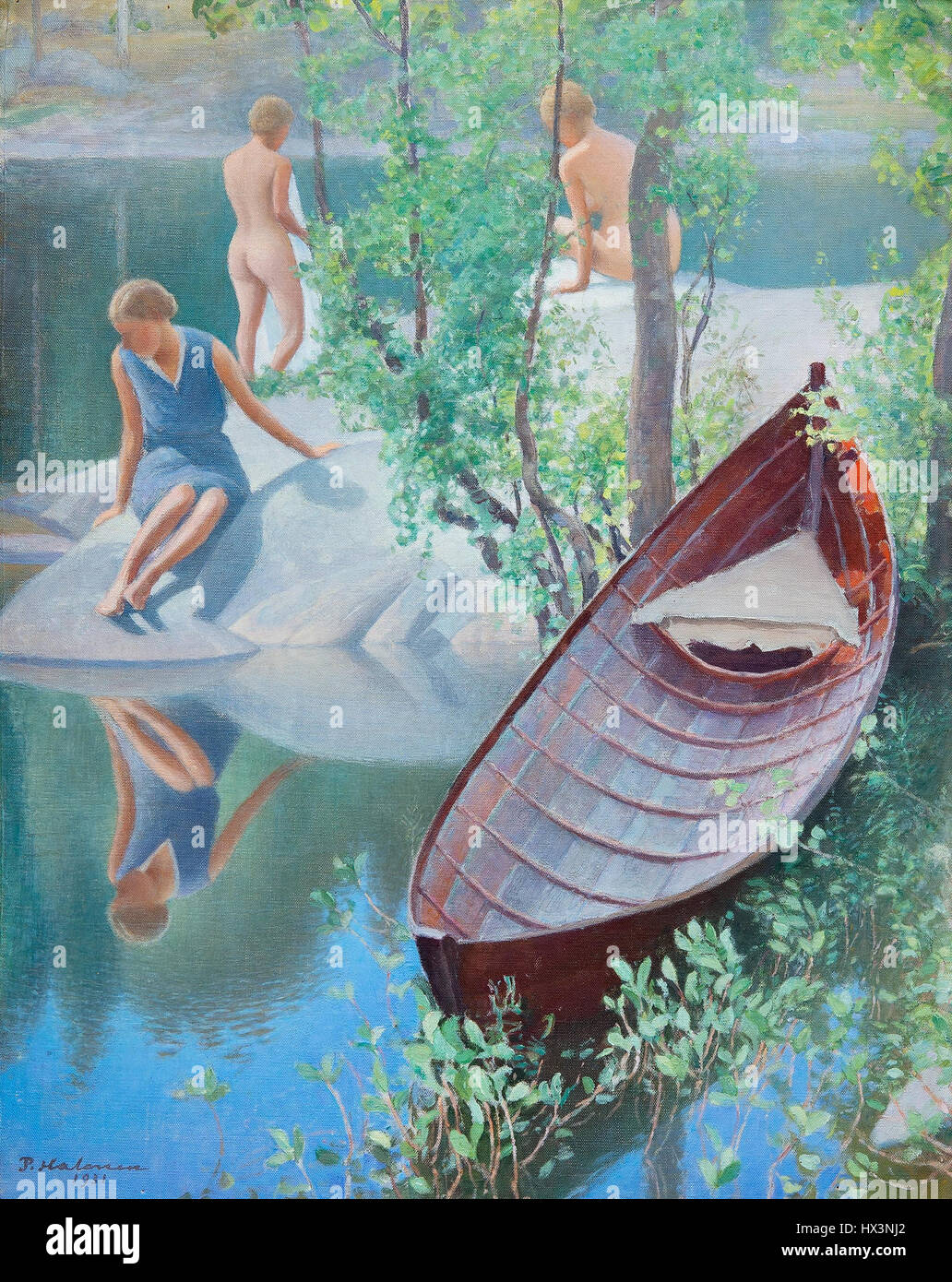 Halonen Summer idyll Stock Photo - Alamy