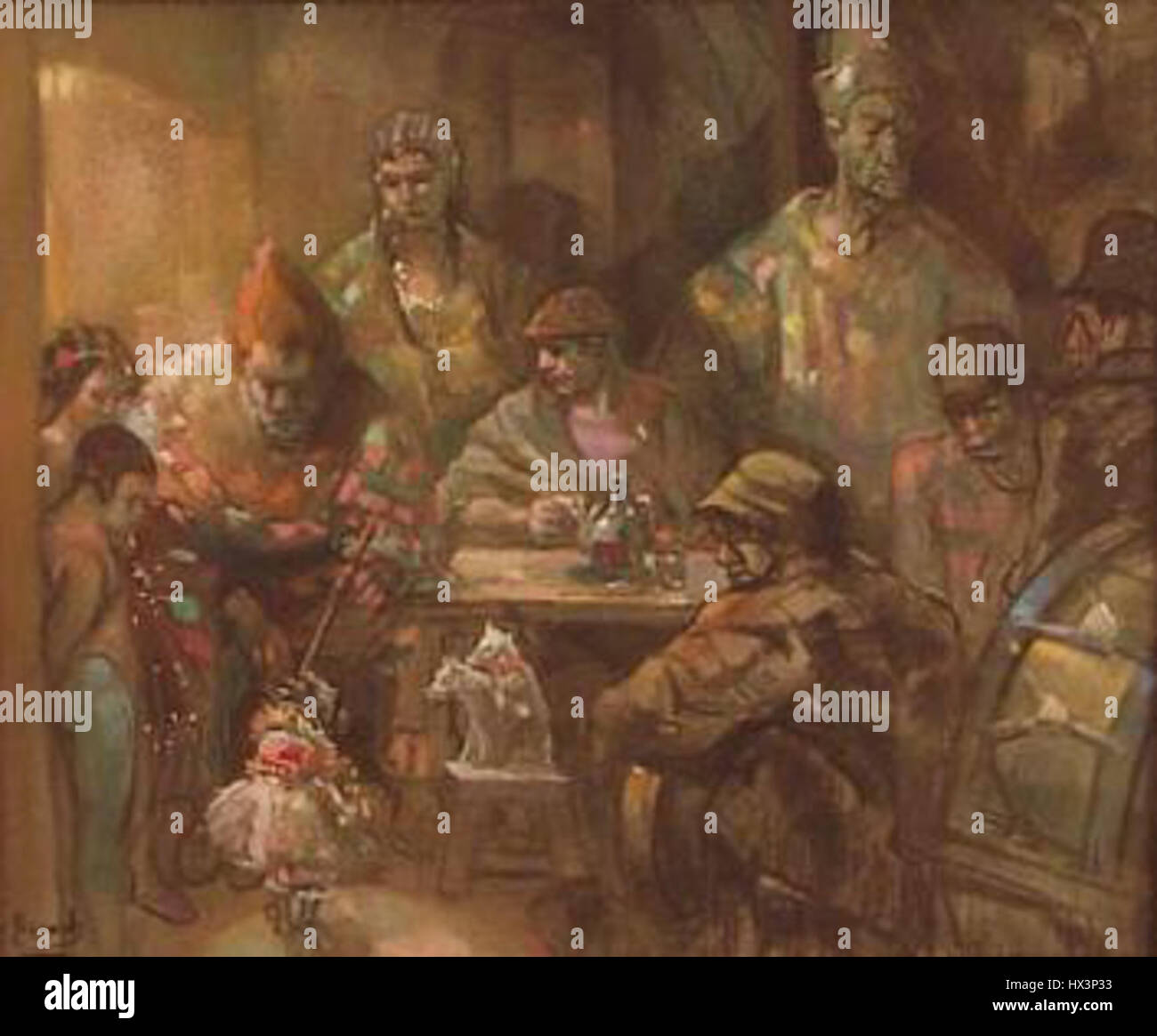 Saltimbanques hi-res stock photography and images - Alamy