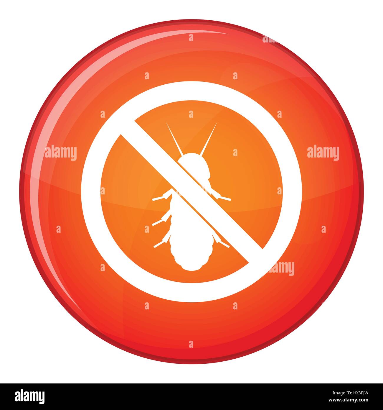 No termite sign icon, flat style Stock Vector Image & Art - Alamy
