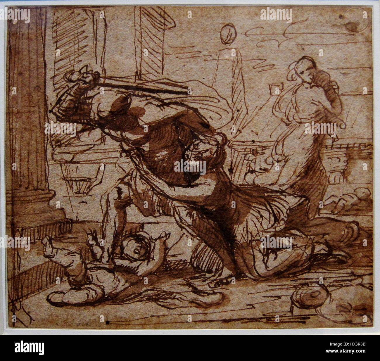 Lille PdBA poussin massacre innocents Stock Photo - Alamy