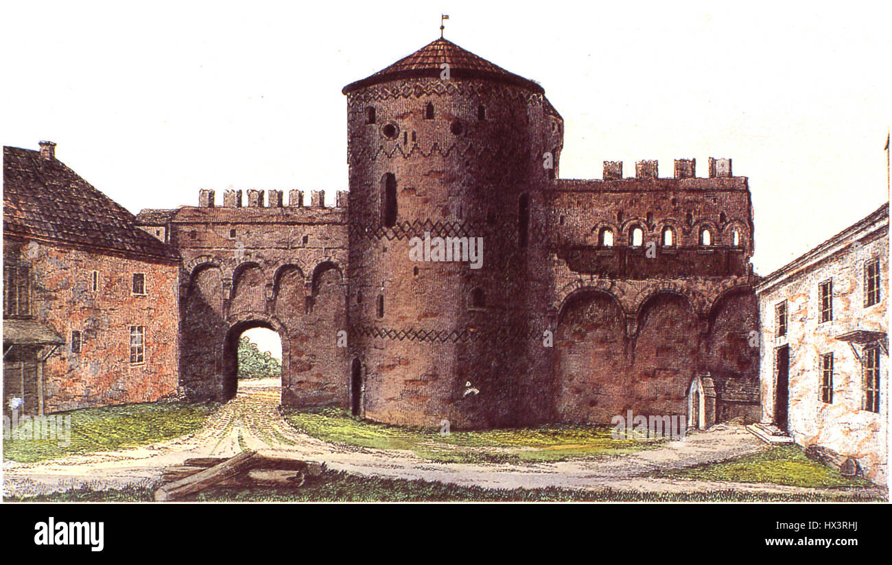 Lisch Neustadt Altes Schloss Stock Photo - Alamy