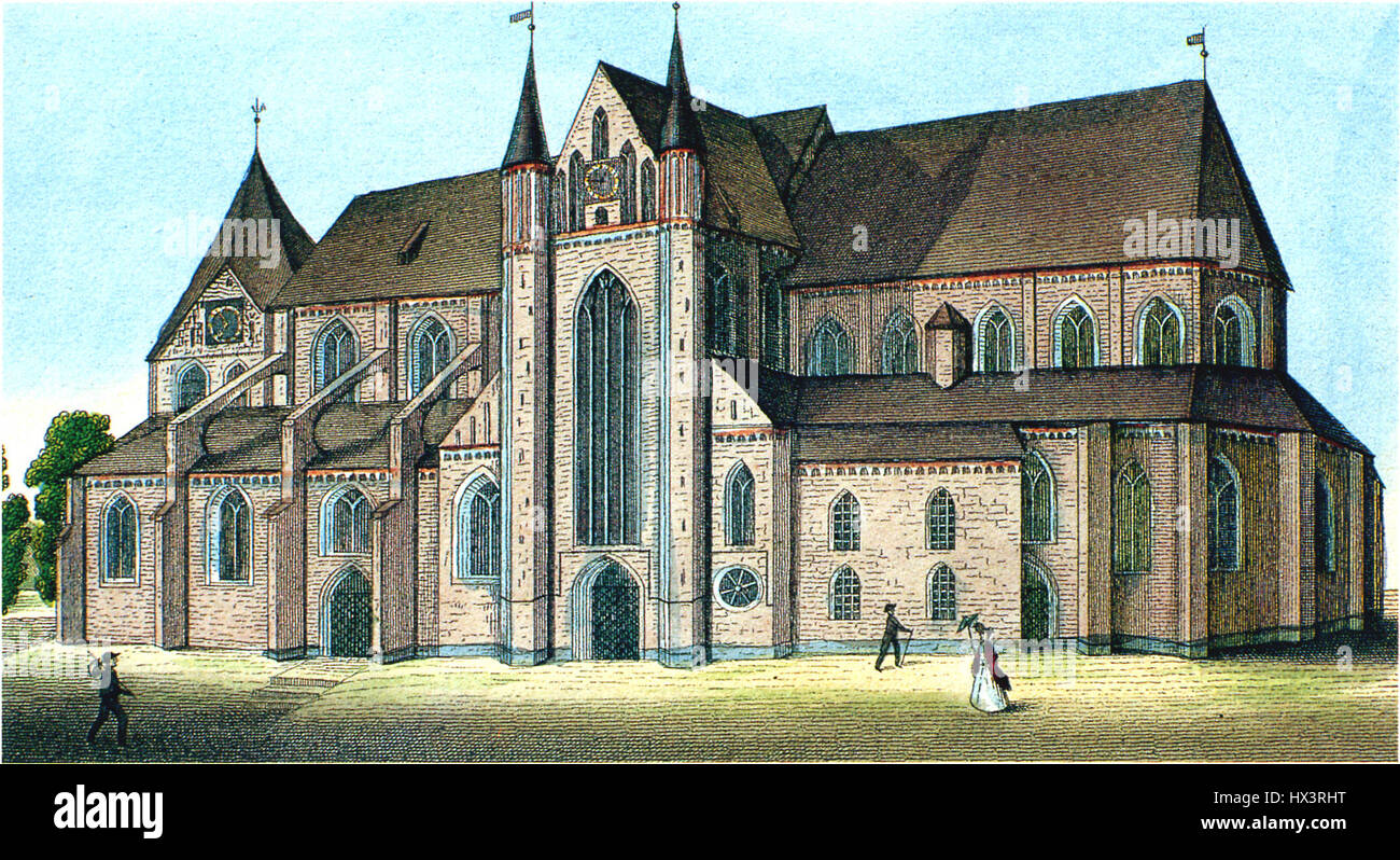 Lisch Schwerin Der Dom Stock Photo - Alamy