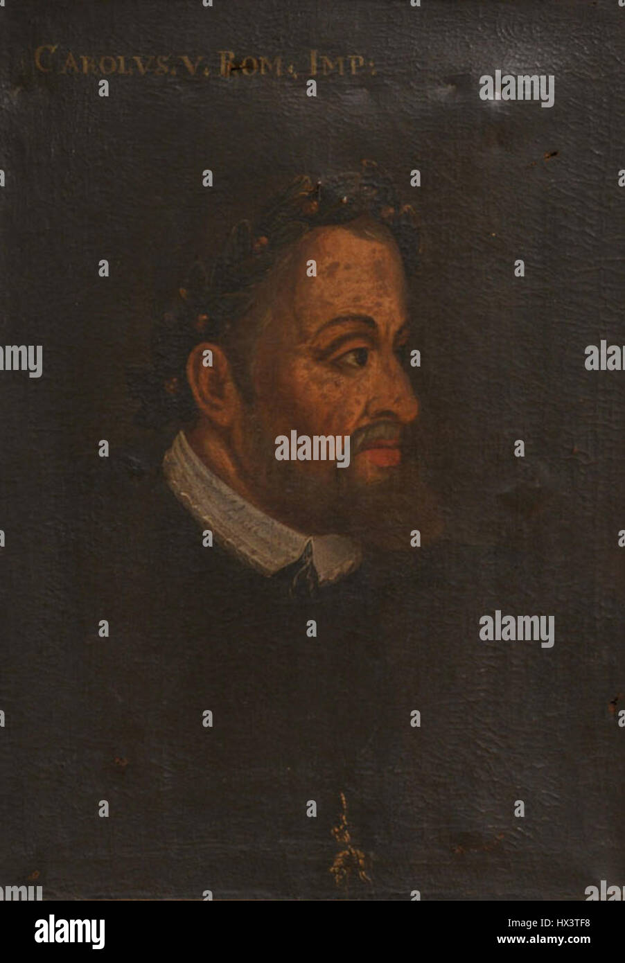 Head of Charles V Stock Photo - Alamy