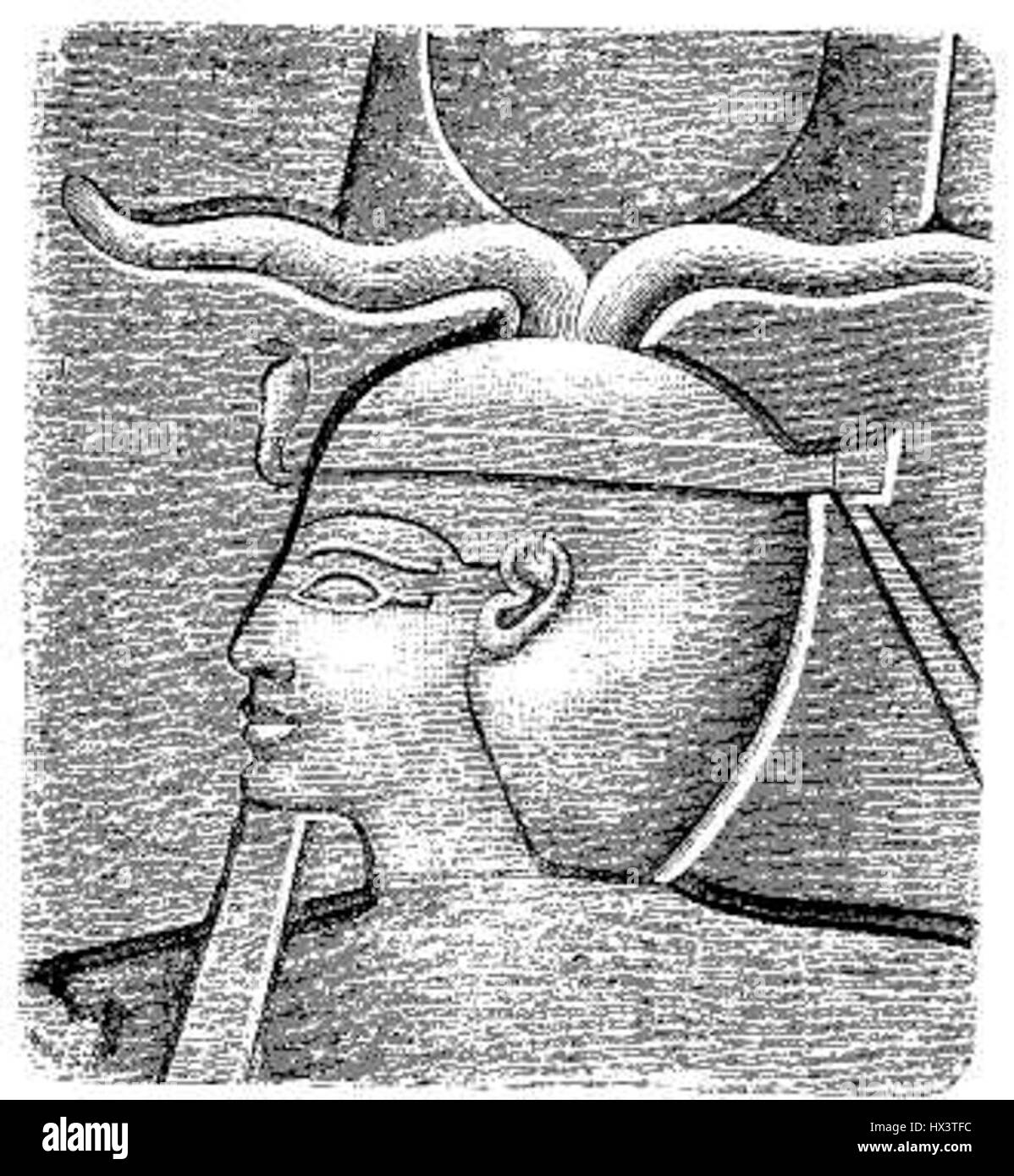 Pharaoh head Black and White Stock Photos & Images - Alamy