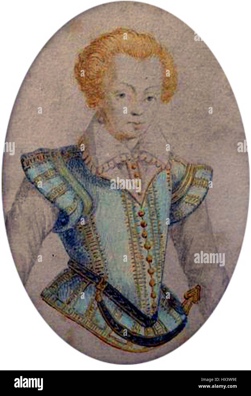 This painting depicts Henri II of Condé, a notable French prince and ...