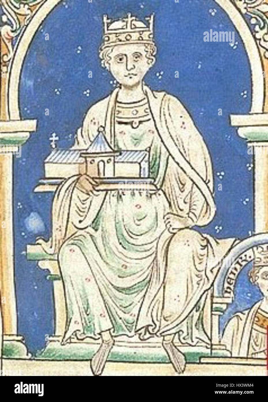 Henry II of England (cropped Stock Photo - Alamy