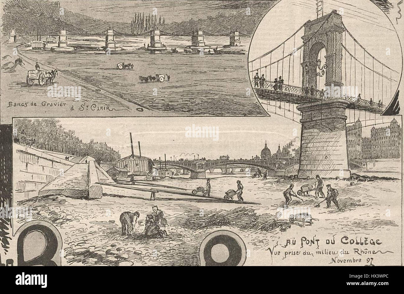 *Graviers* is a detailed painting or study of gravel, or rocks, in ...