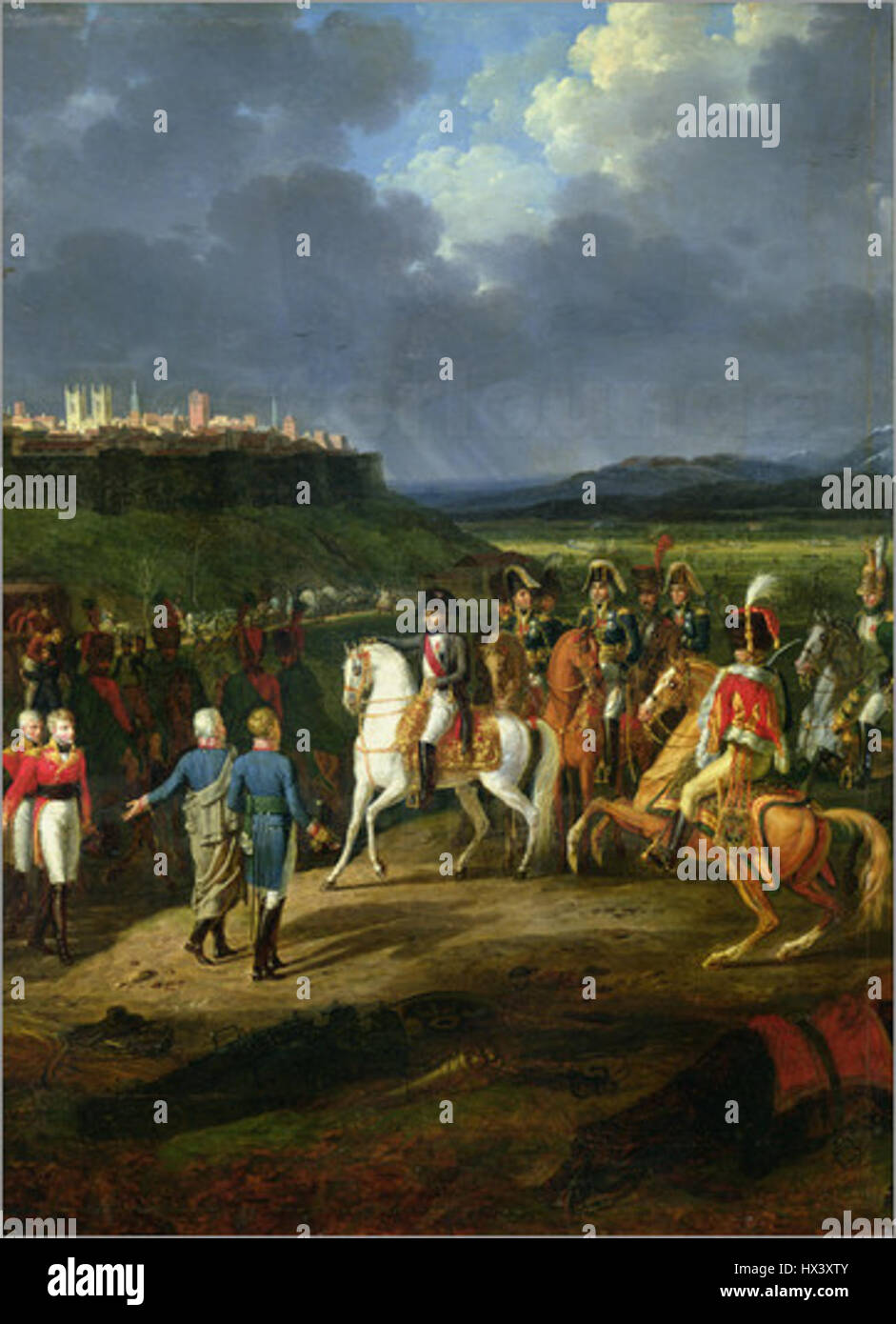 Hippolyte lecomte napoleon hi-res stock photography and images - Alamy