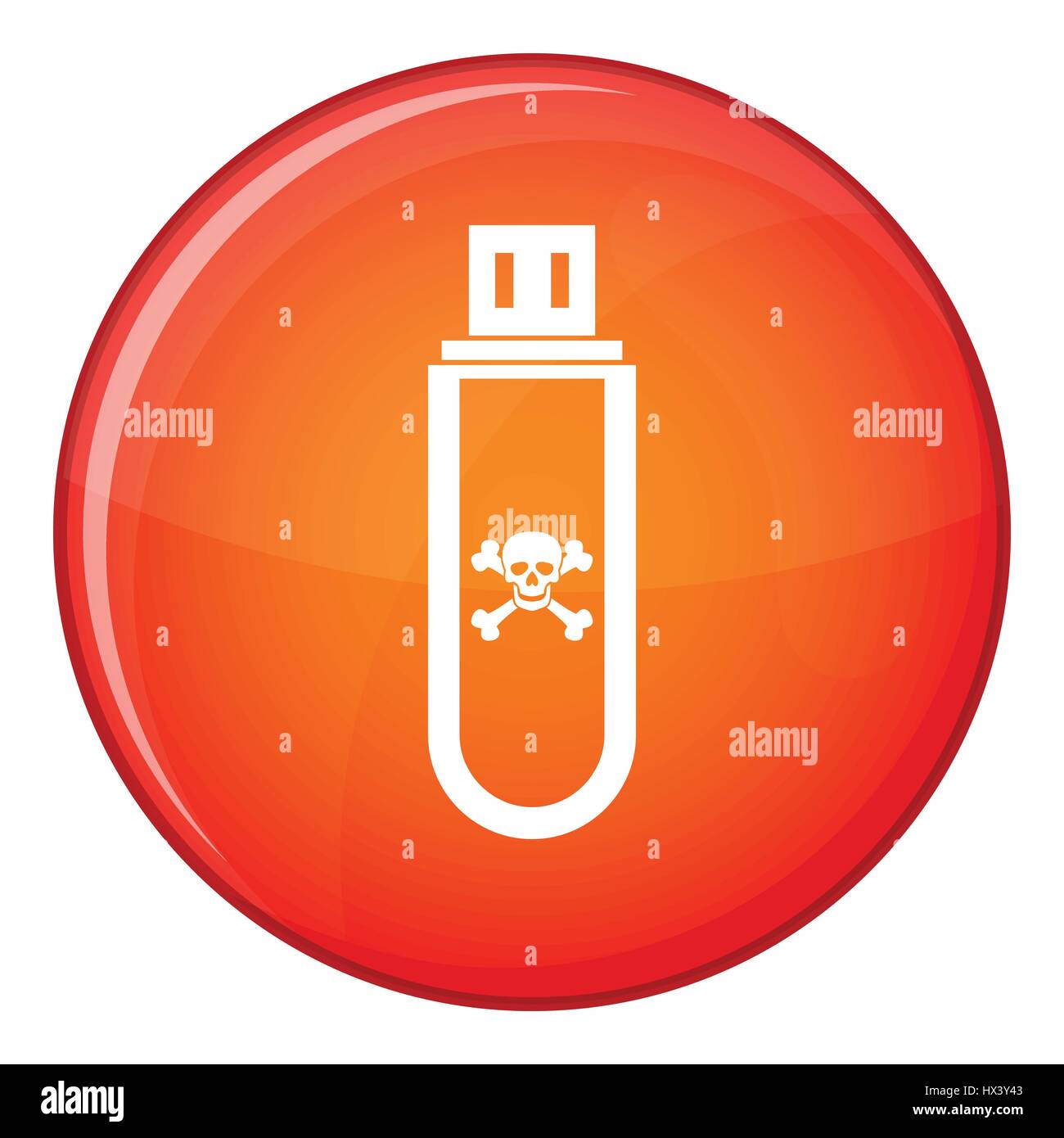 Infected usb flash drive icon hi-res stock photography and images - Alamy