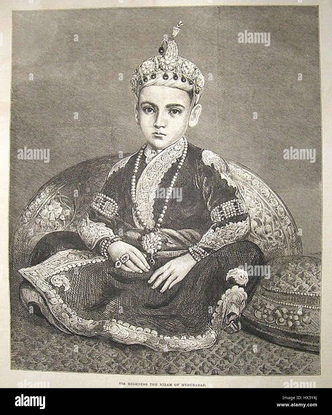 Nizam of hyderabad hi-res stock photography and images - Alamy