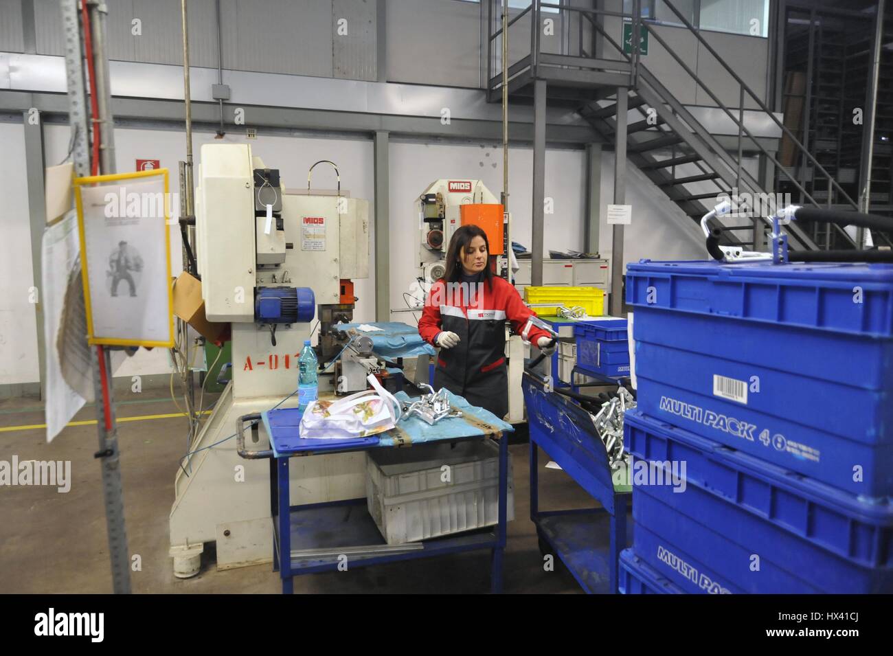 Milan (Italy) factory of components for the automotive industry Stock ...