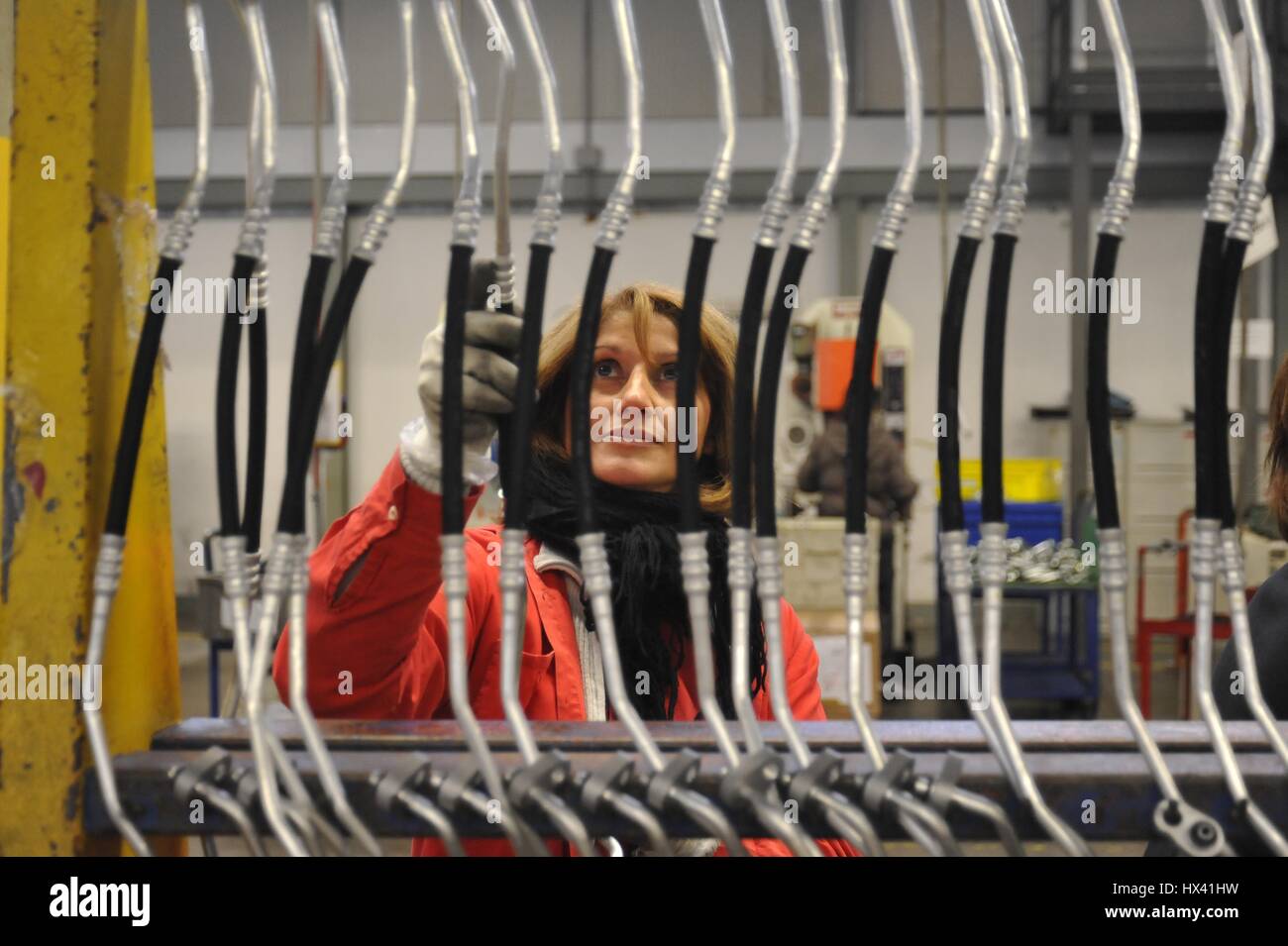 Milan (Italy) factory of components for the automotive industry Stock ...
