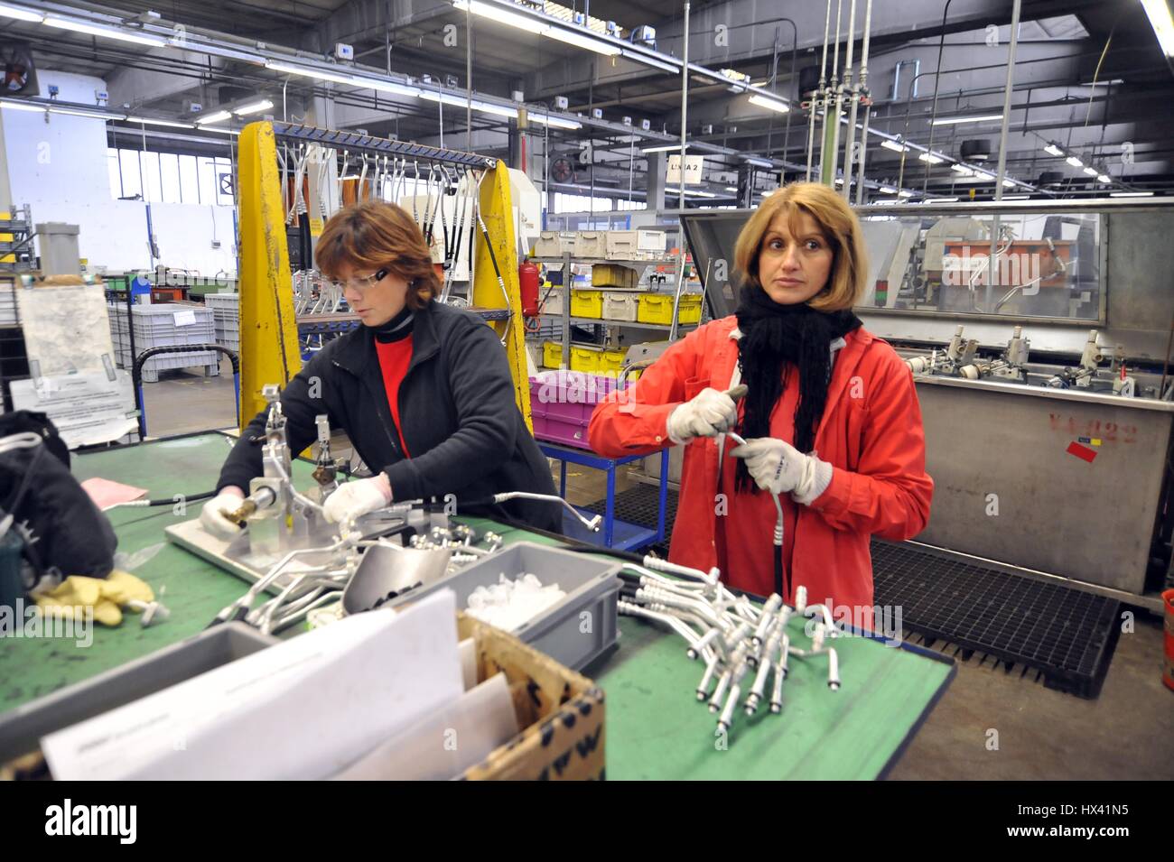 Milan (Italy) factory of components for the automotive industry Stock ...