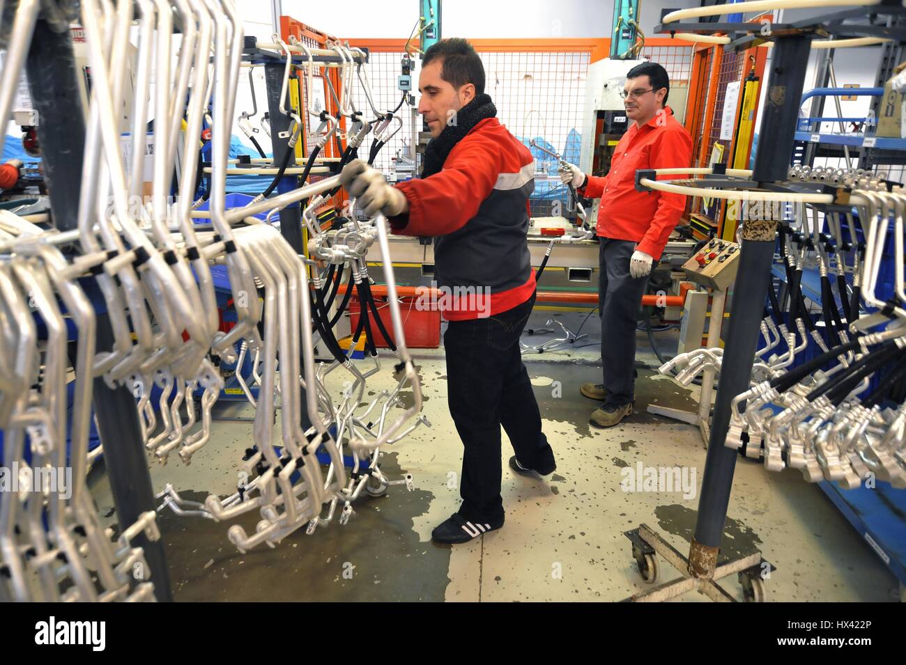 Milan (Italy) factory of components for the automotive industry Stock ...