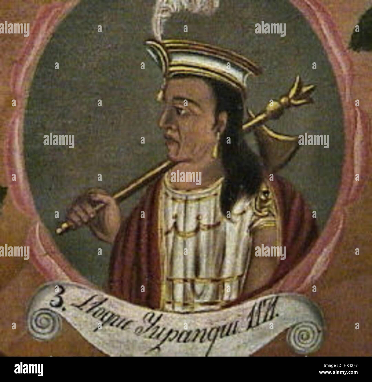 Inca Lloque Yupanqui Stock Photo - Alamy