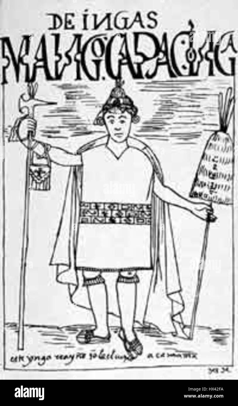 Inca manco capac Stock Photo - Alamy