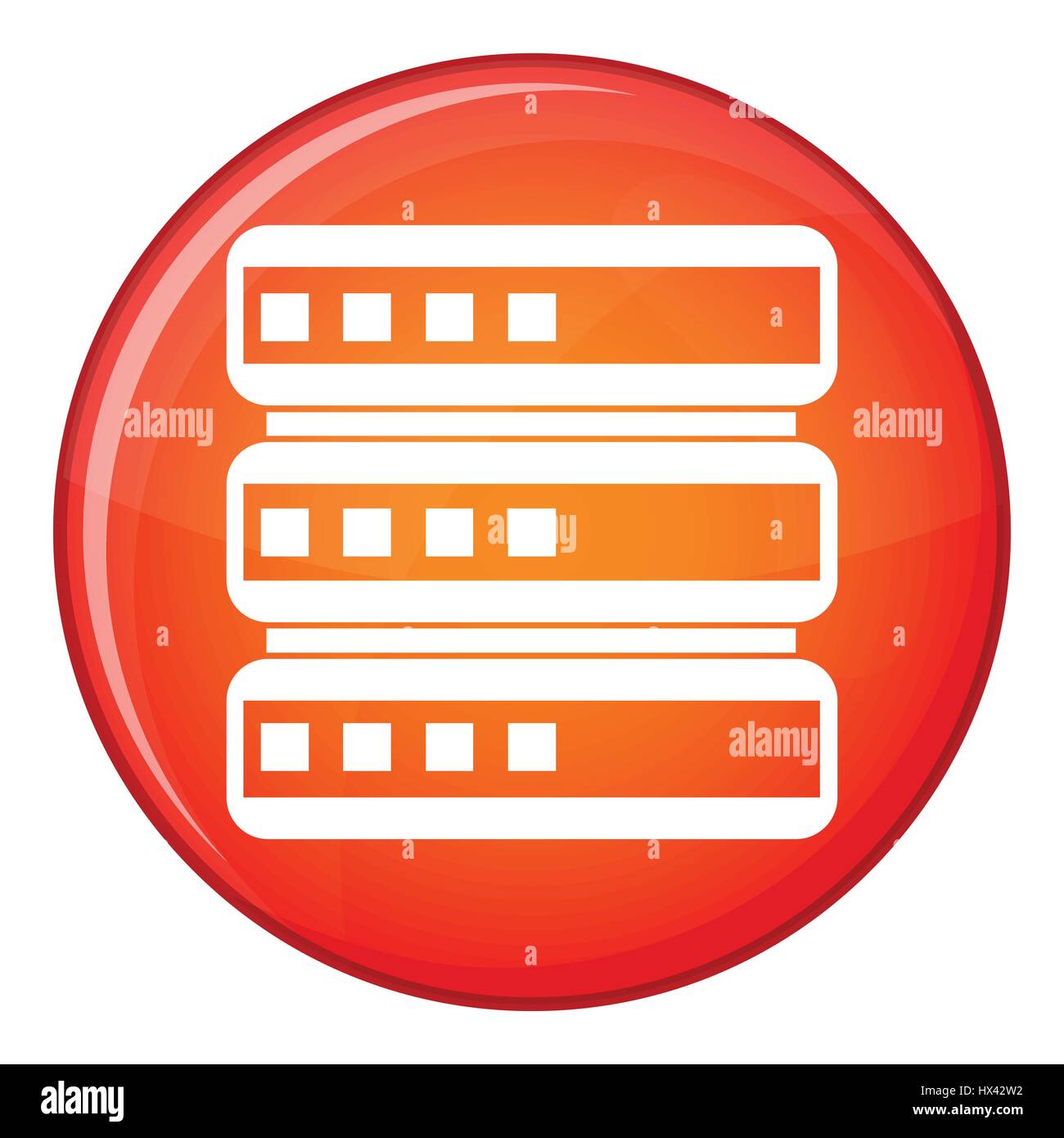 Folders structure icon, flat style Stock Vector Image & Art - Alamy