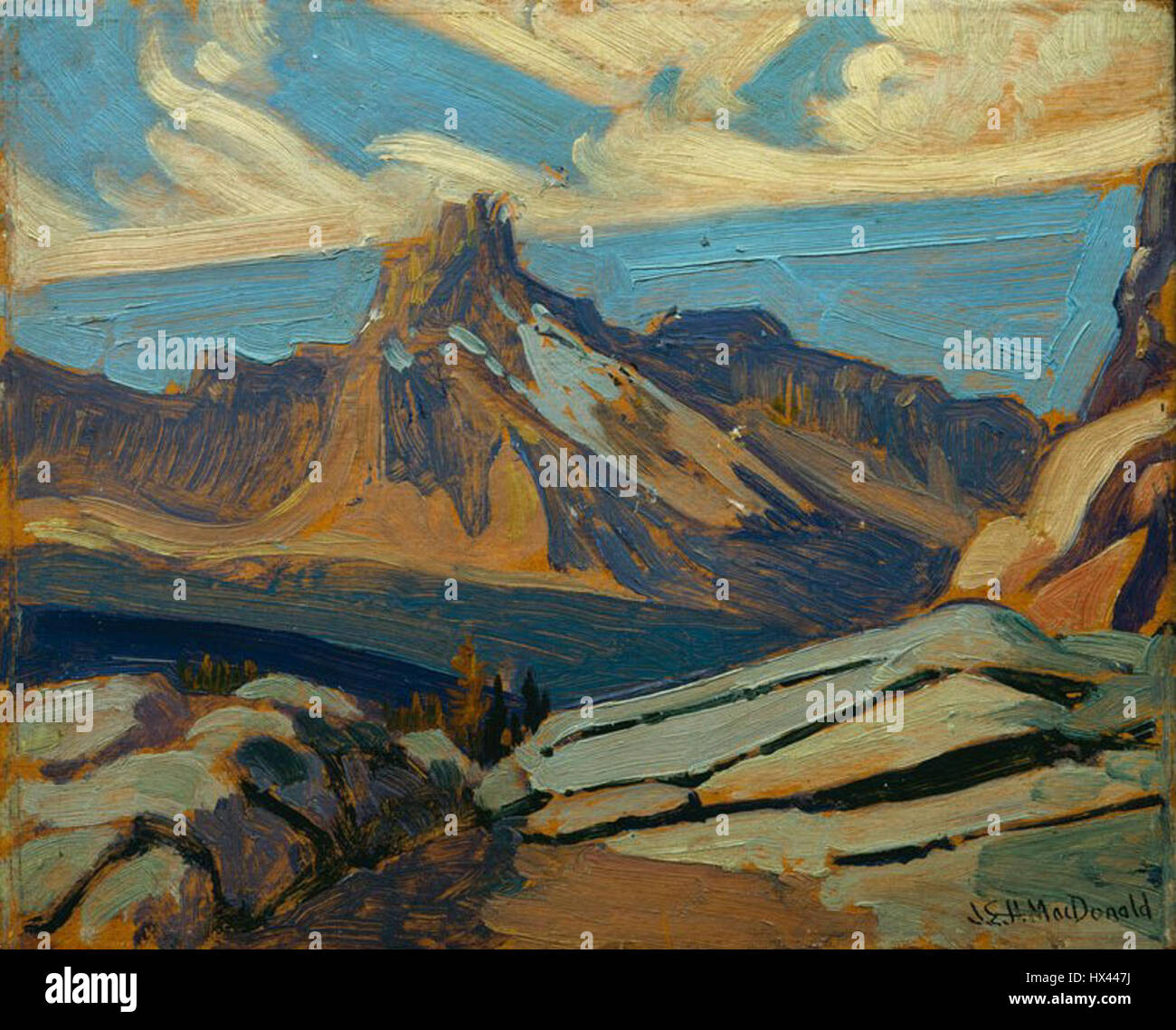 J.e.h. Macdonald Painting High Resolution Stock Photography and Images ...