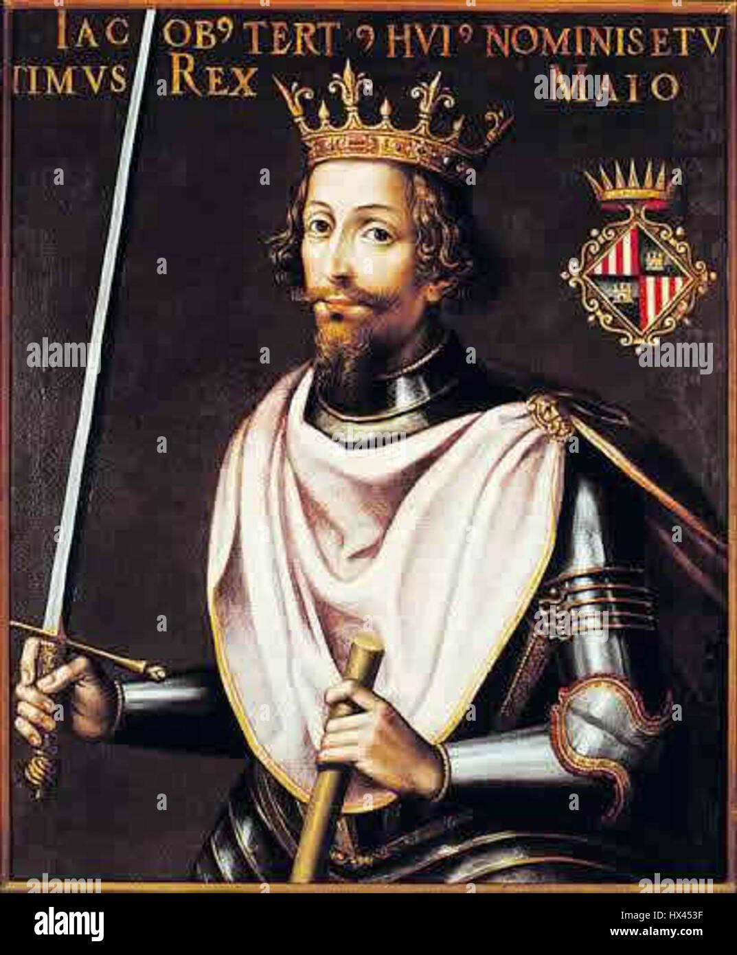 James III of Majorca Stock Photo - Alamy